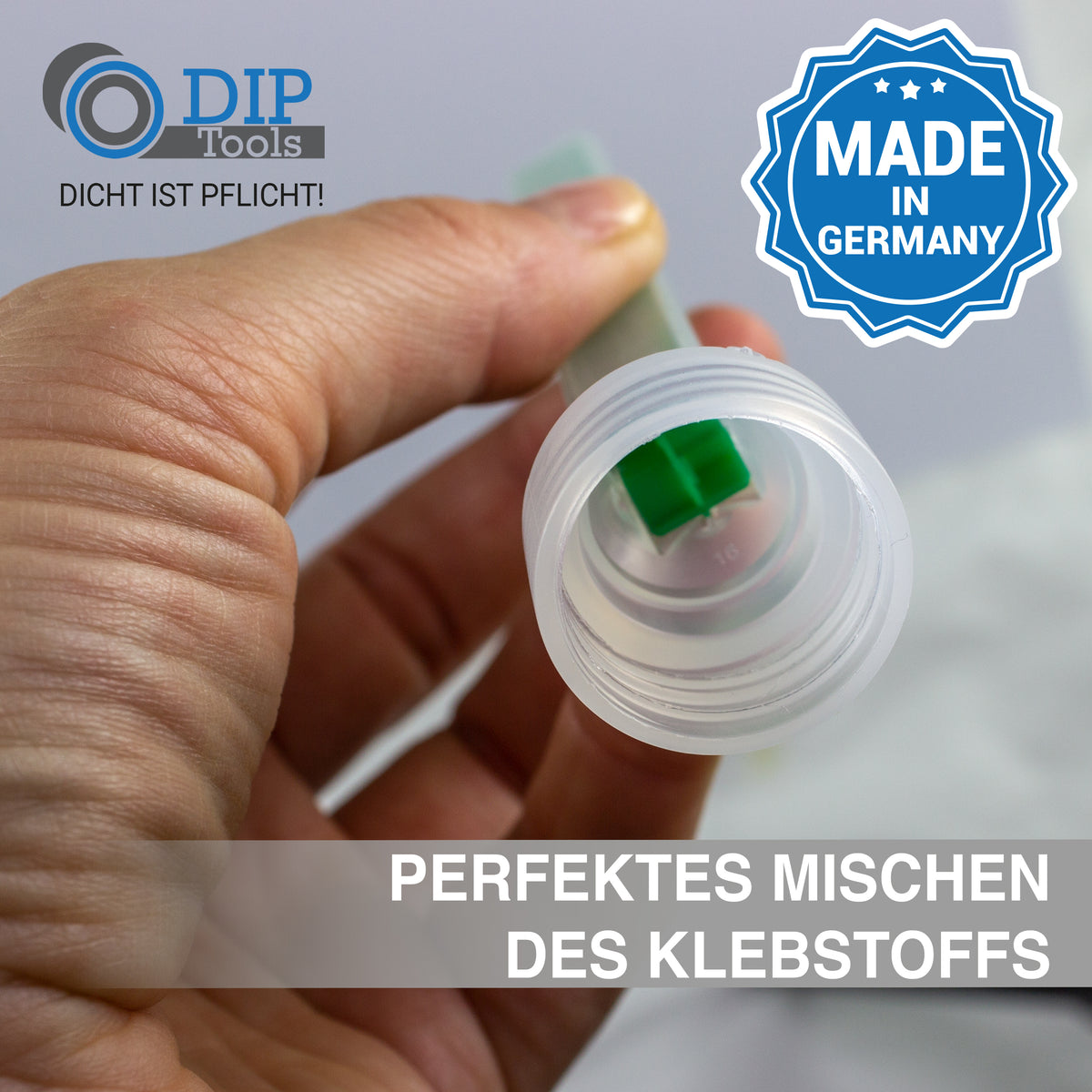 5 Prakische Ersatz-Mixtüllen für 2-Komponenten-Kleber - neu - 150ml | DIP-Tools Shop